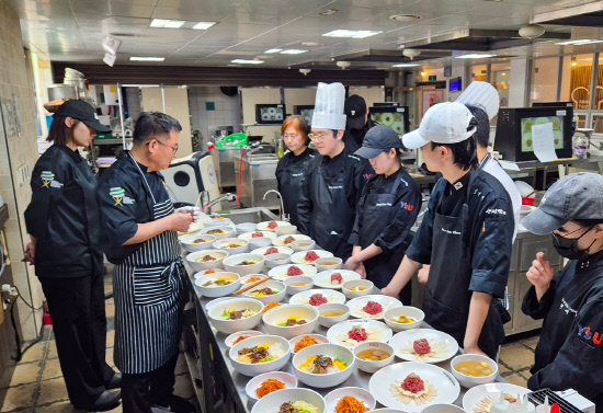 영산대 K-Food조리전공, 한식조리기능사 특강 진행